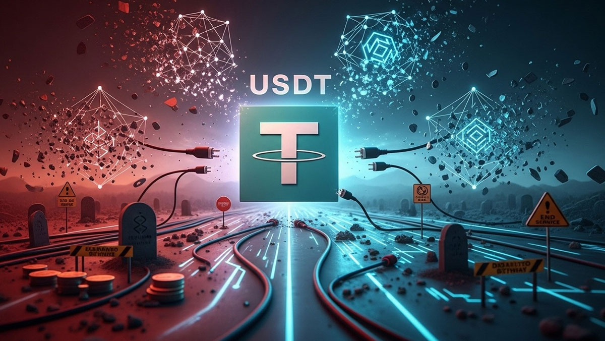זה הסוף של USDT בחמש רשתות הבלוקצ'יין האלו - אייס