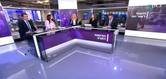 אולפן חדשות של כאן 11 עובר שיפוצים והם משדרים מהאולפן הישן - אייס